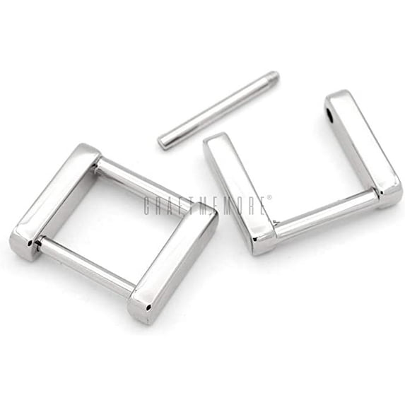Rectangle Screw Rings Buckle Strap Connector Rectangular Shackle Screw ...