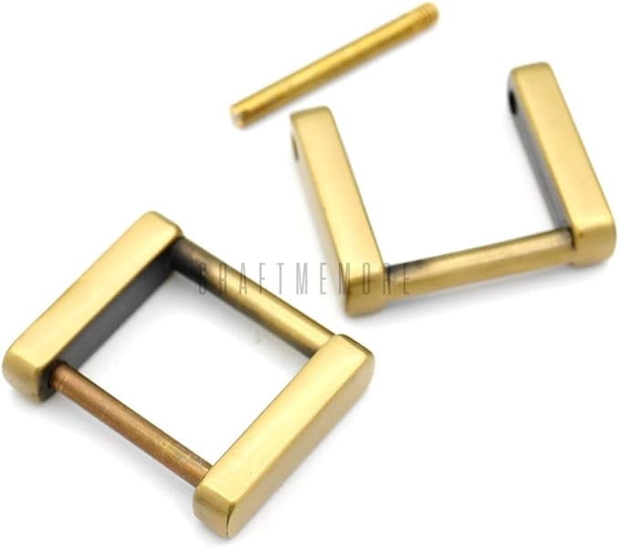Rectangle Screw Rings Buckle Strap Connector Rectangular Shackle Screw ...