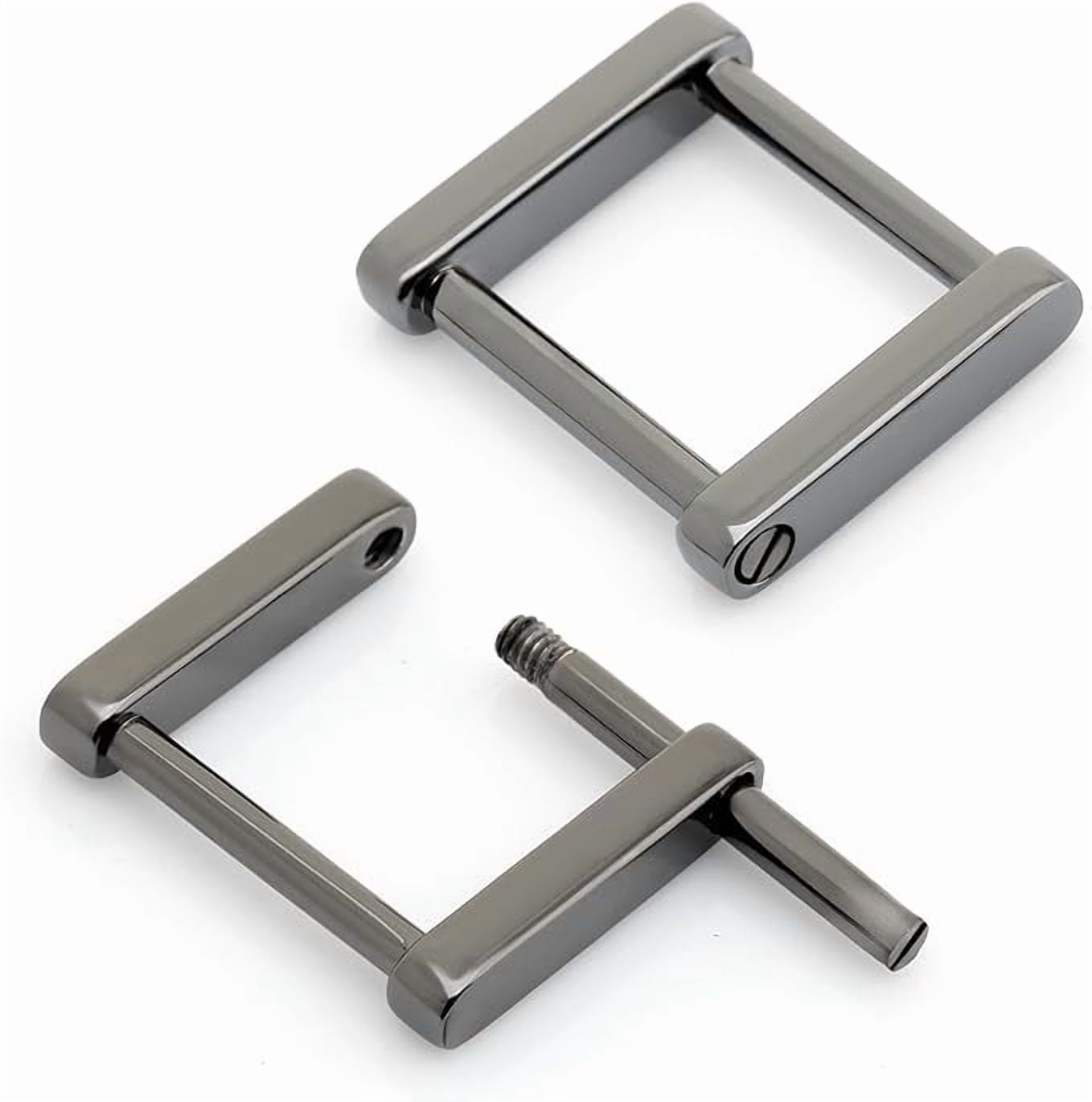 Rectangle Screw Rings Buckle Strap Connector Rectangular Shackle Screw ...