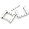 Rectangle Screw Rings Buckle Strap Connector Rectangular Shackle Screw ...