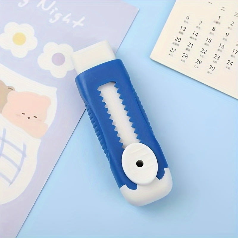 Rectangle Shape PE Push-Pull Eraser, Inspiration Series, Versatile Art ...