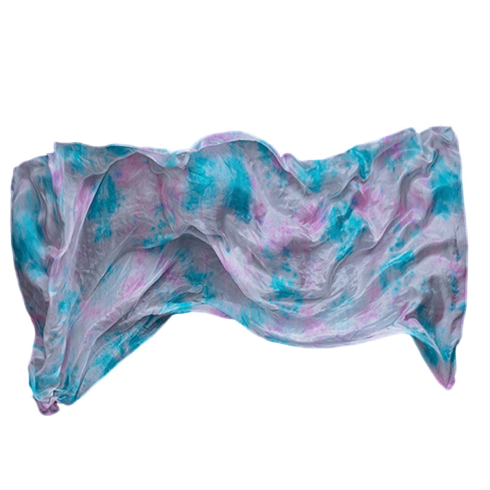 Rectangle Silk Veil Bellydance Hand Throw Scarf Shawl Women Stage ...