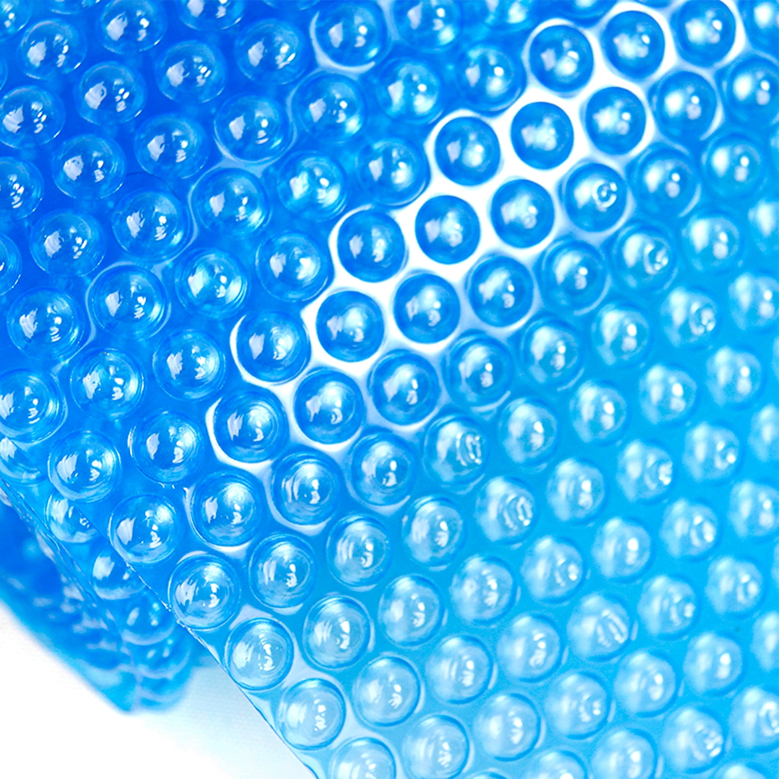 Rectangle Solar Cover, 300μm 16x32FT Solar Pool Cover, Heavy Duty Blue ...