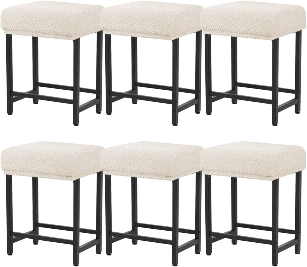 Rectangle Stretch Counter Height Barstool Slipcovers Rectangular Vanity ...