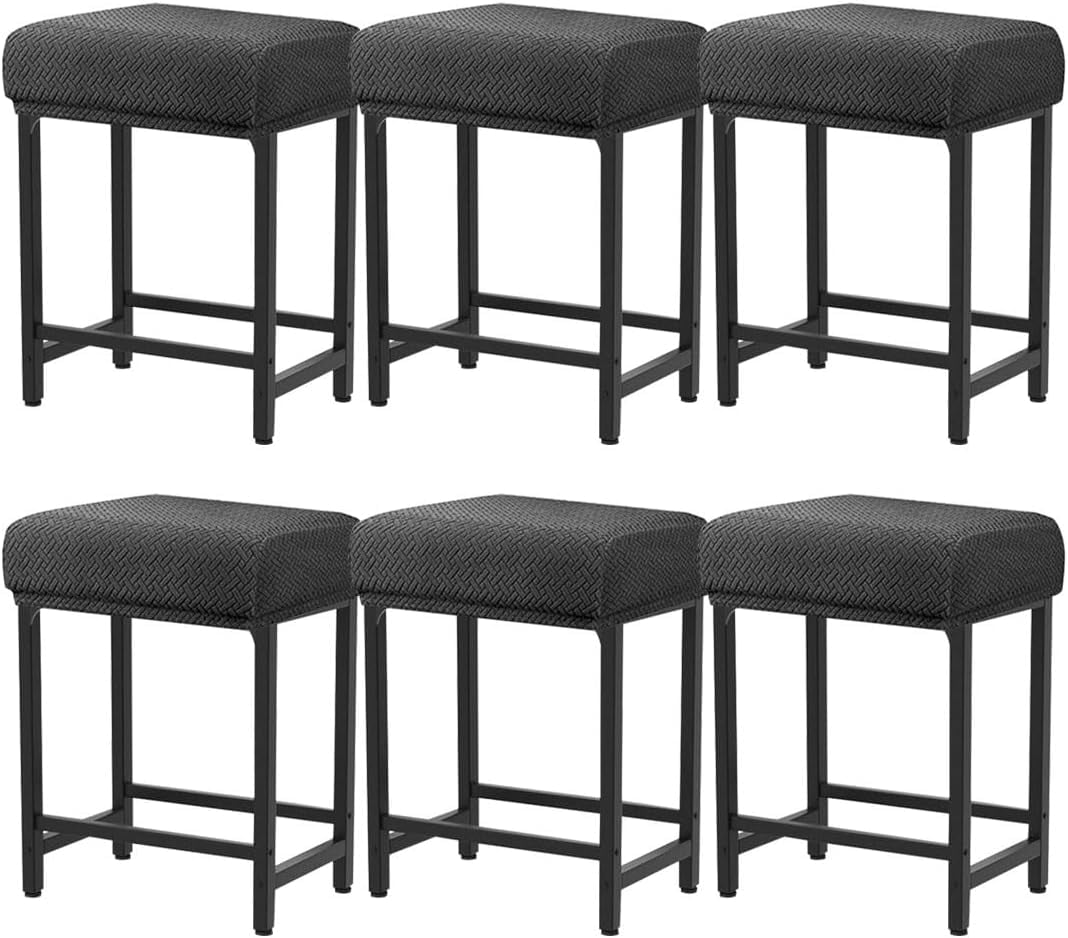 Rectangle Stretch Counter Height Barstool Slipcovers Rectangular Vanity ...