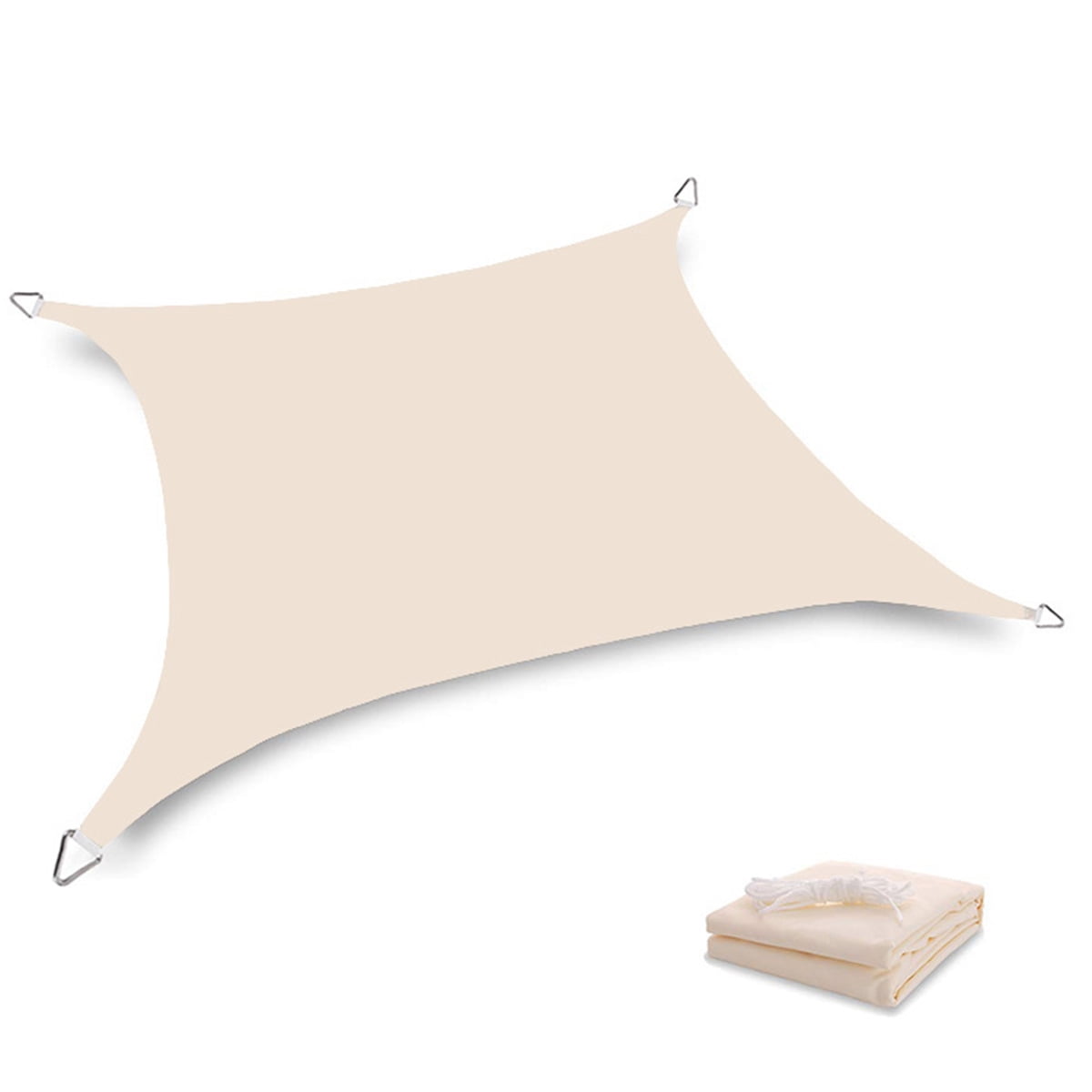 Rectangle Sun Shade Sail, Lightweight Durability Breathable Shade Cloth ...