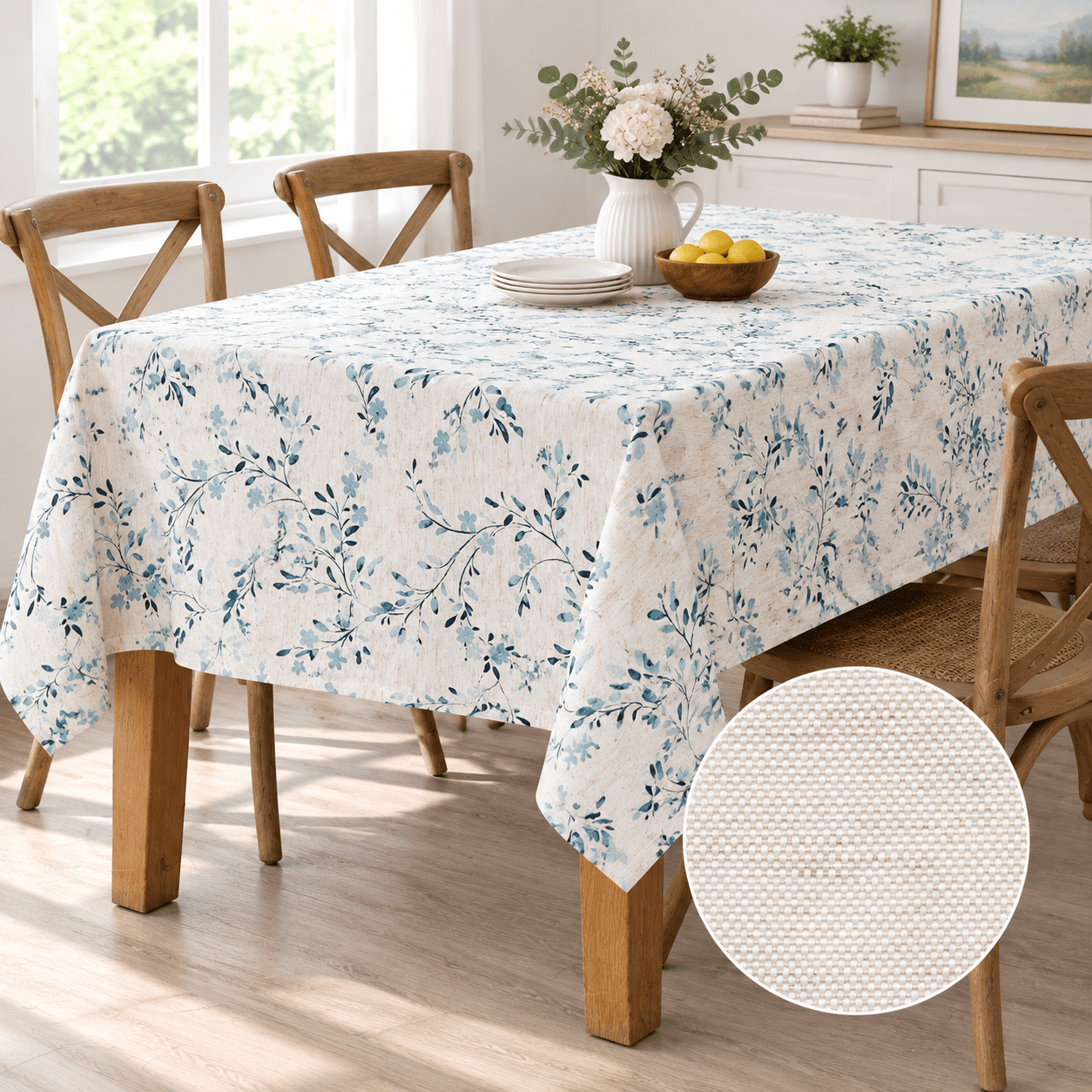 Rectangle Table Cloth 60x84 Inch - Spring Summer Fltablecloth ...