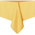 Rectangle Tablecloth - 60 x 84 Inch - Stain and Wrinkle Resistant ...