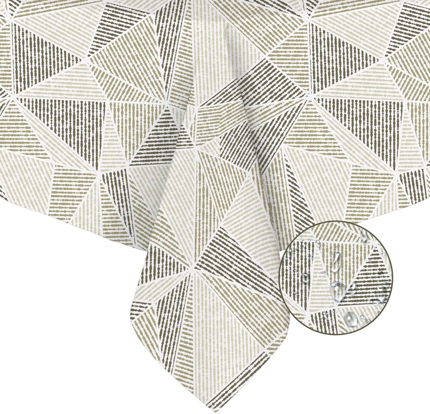 Rectangle Tablecloth, Modern Geometric Rectangle Tablecloth, Rectangle ...