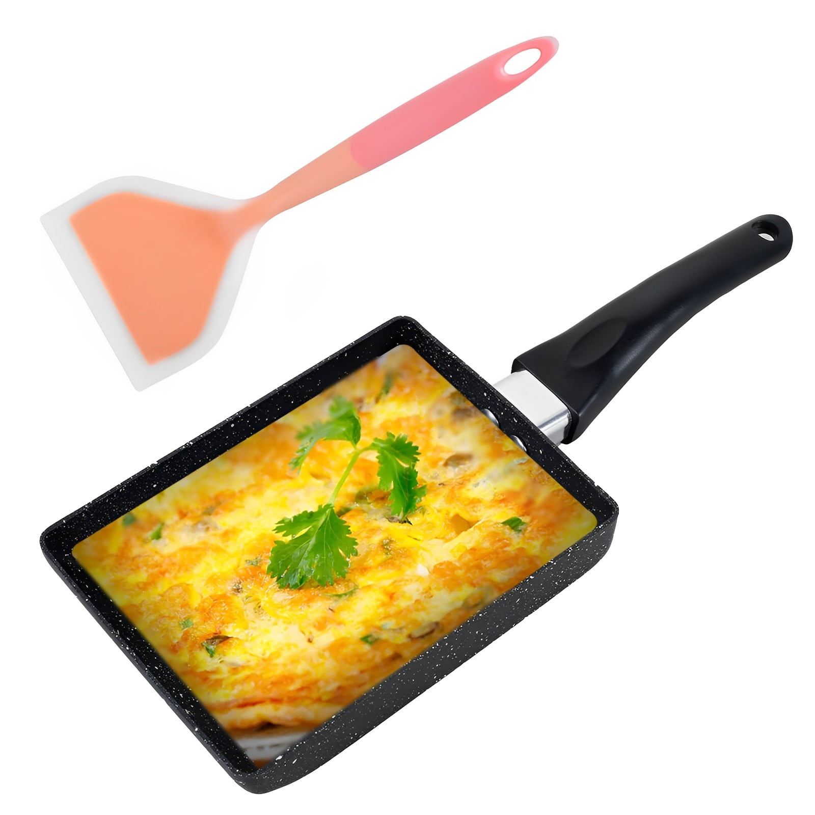 Rectangle Tamagoyaki Pan Aluminium Alloy Nonstick Japanese Omelette Pan ...