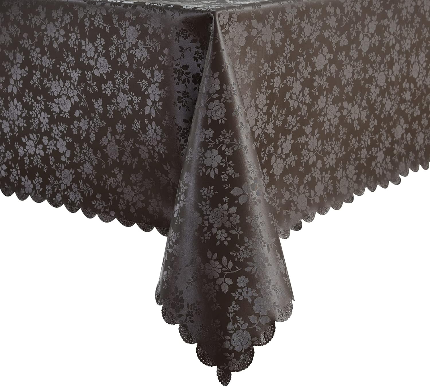 Rectangle Vinyl Tablecloth,100% Waterproof Heavy Duty Oil Spill Proof ...