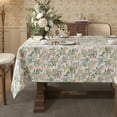 Rectangle Waterproof Tablecloth, Oil and Spill Proof Vinyl Plastic ...