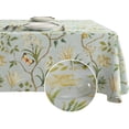 Rectangle Waterproof Tablecloth, Oil and Spill Proof Vinyl Table Cover ...