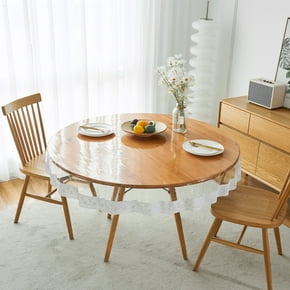 Round Tablecloths | Clear - Walmart.com