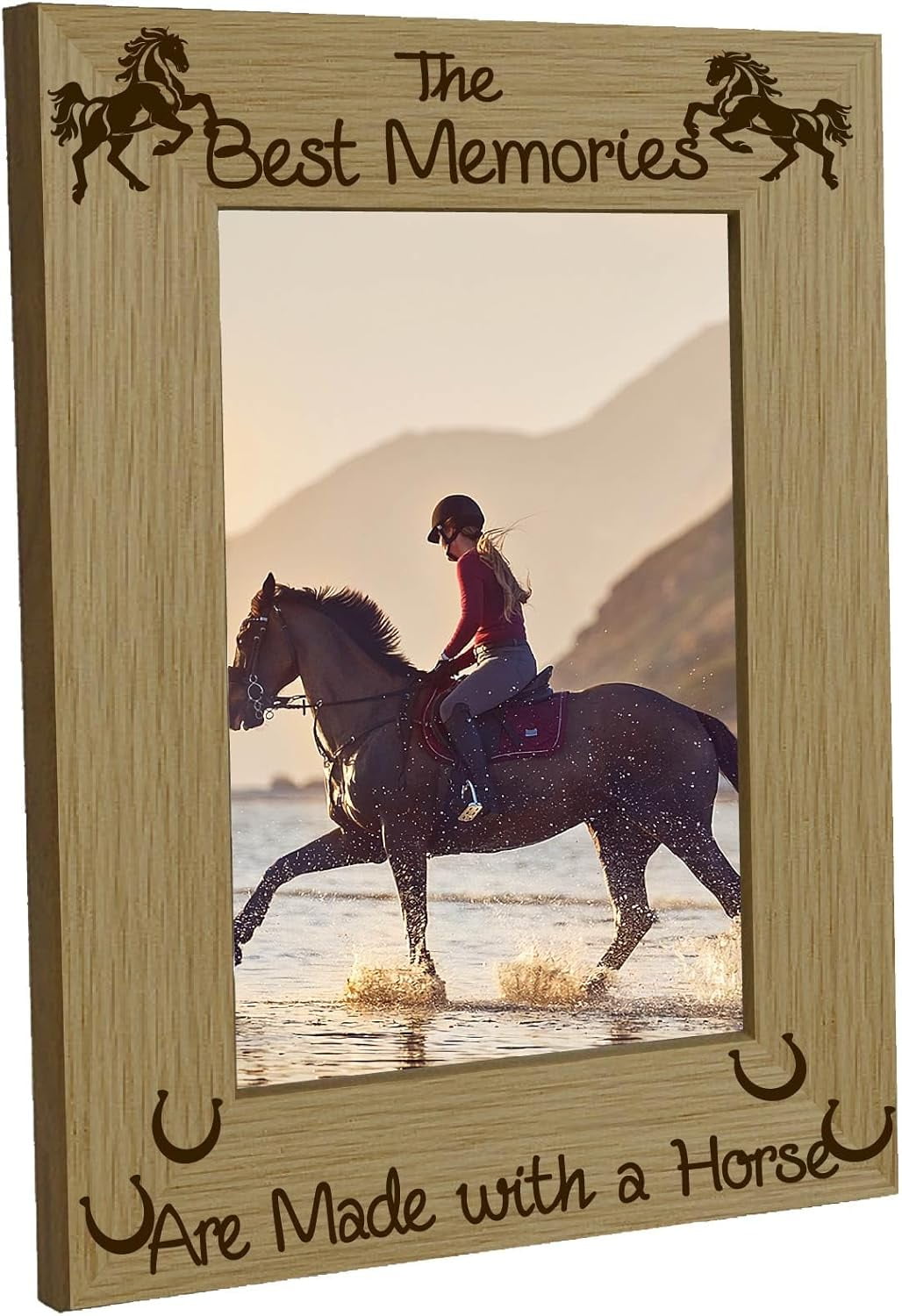 Rectangle Wood Photo Frames for Printing Pictures Photo Props Wall ...