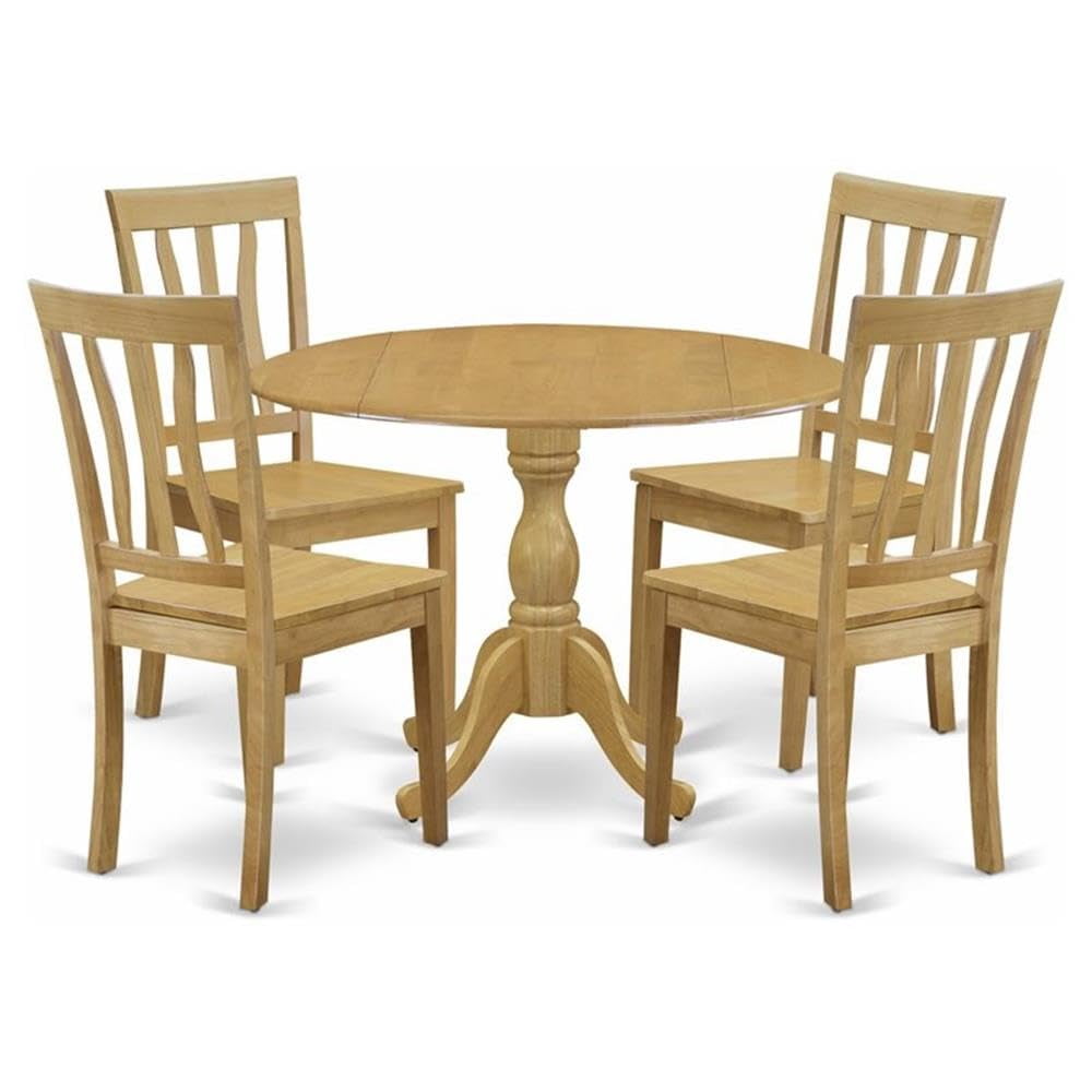 Rectangle Wooden Dining Table Set, Mid Century Modern Kitchen Table and ...