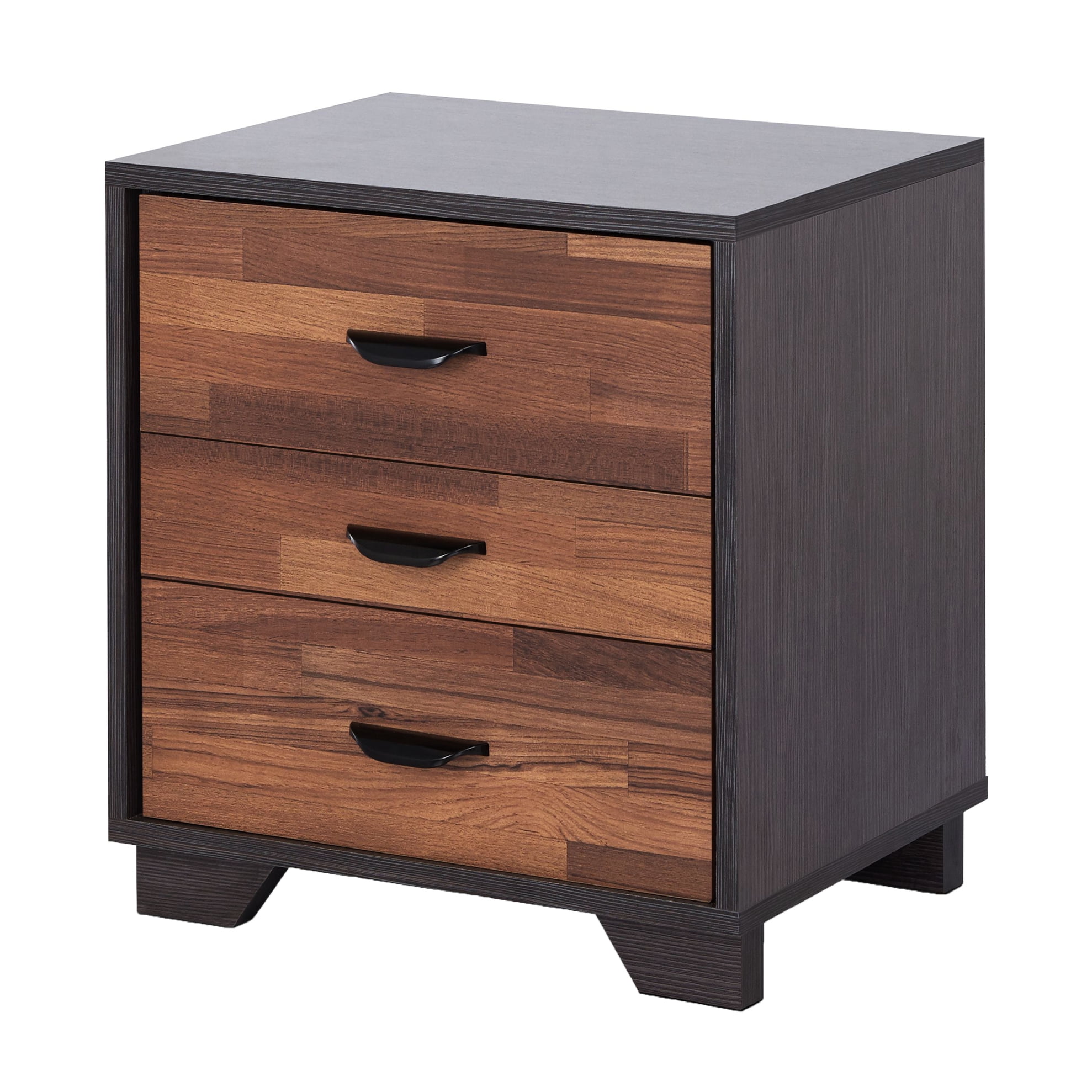 Rectangular 3 Accent Table In Walnut And Look With Modern Design For ...