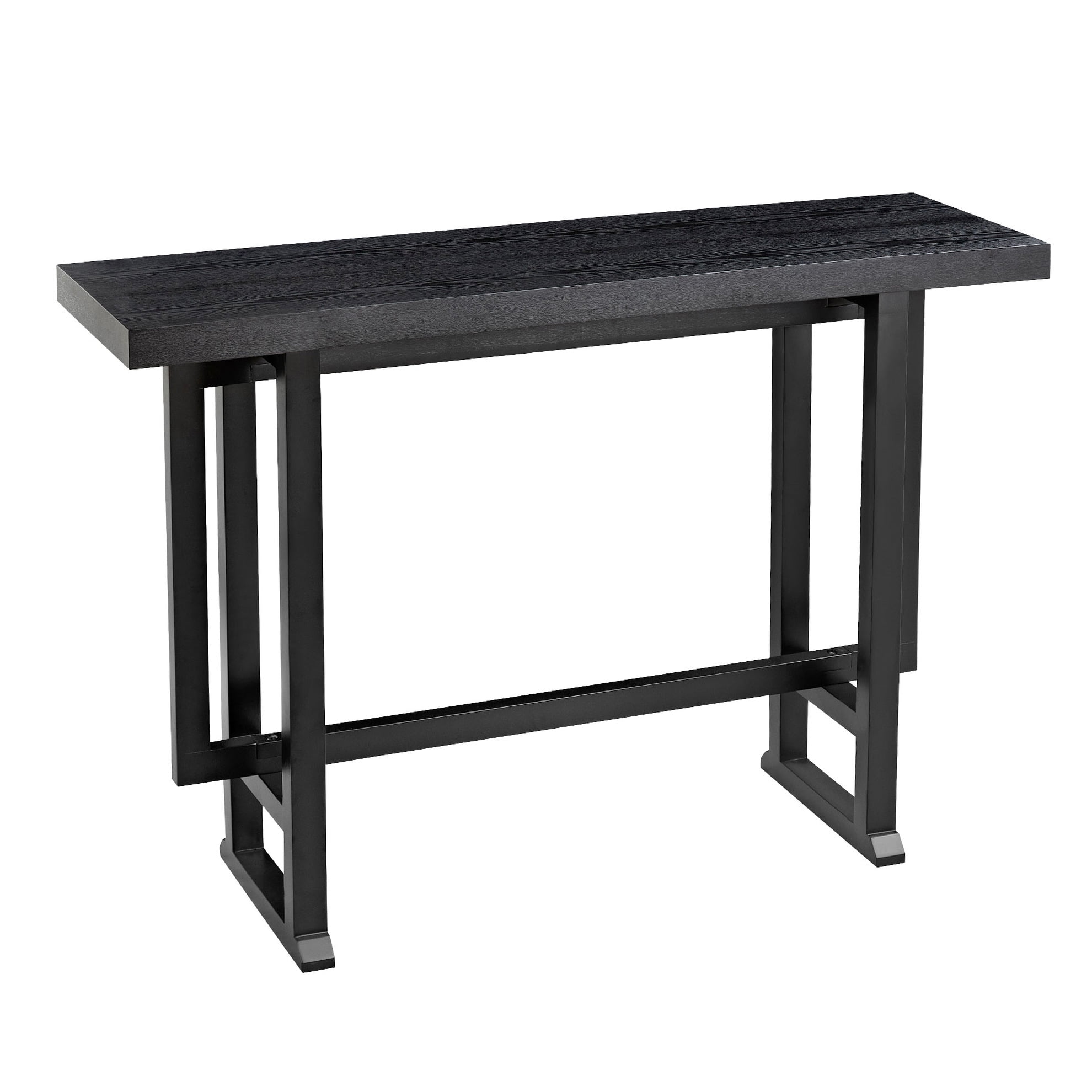 Rectangular 59.7 Inch Table With Solid Wood Legs For Corridor. 42.34 ...