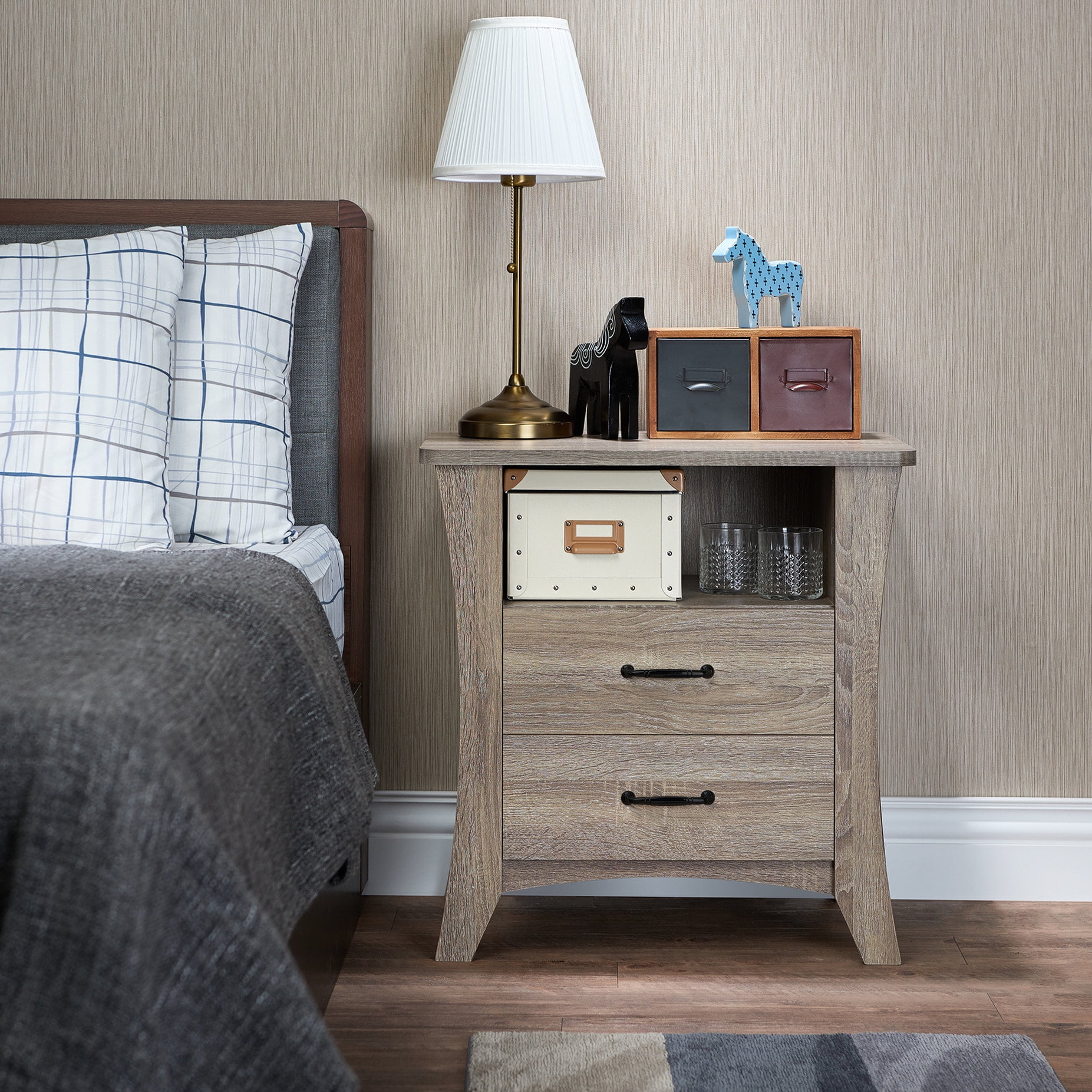 Rectangular Accent Table - 14" x 12" x 4"H Drawer Size - Living Room ...