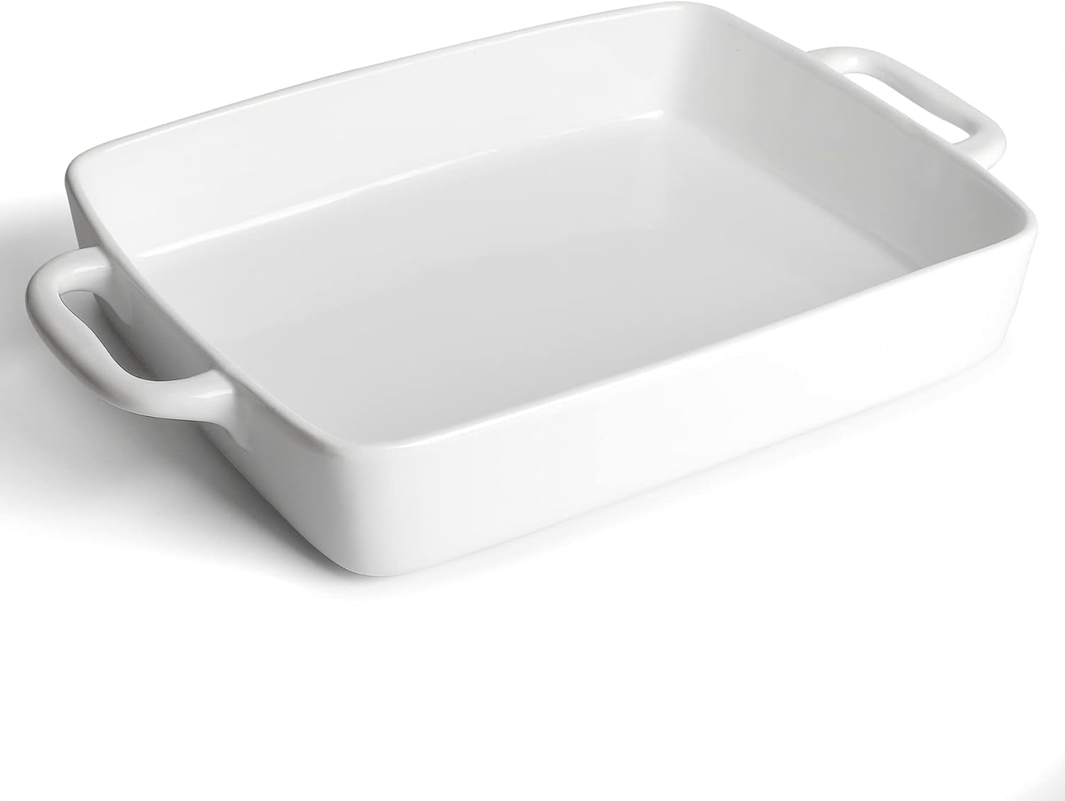 Rectangular Baking Pan, Oven Dish Tray, Heavy Duty Ceramic Pans for ...
