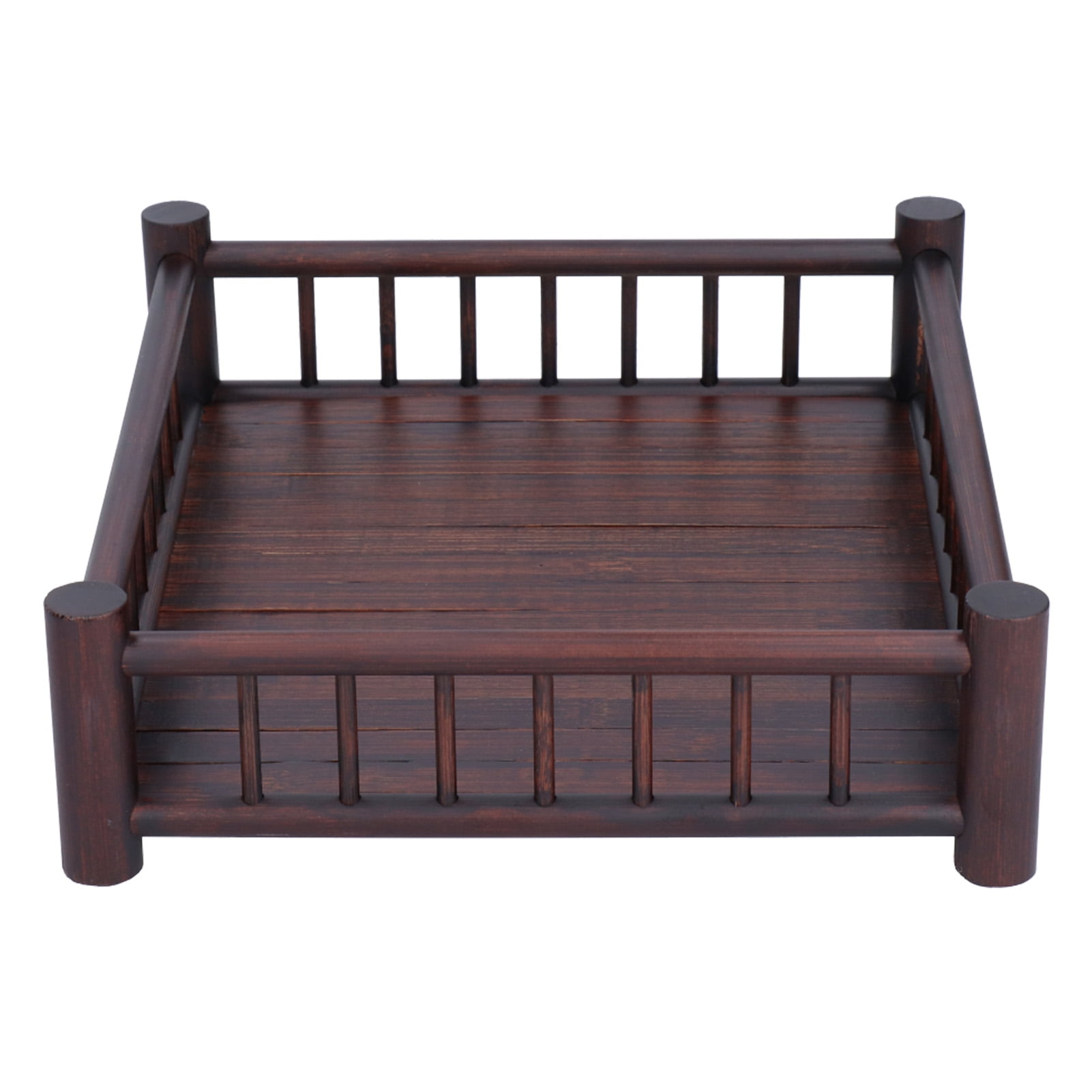 Rectangular Bamboo Decorative Trays Storage Baskets for Coffee Tea ...