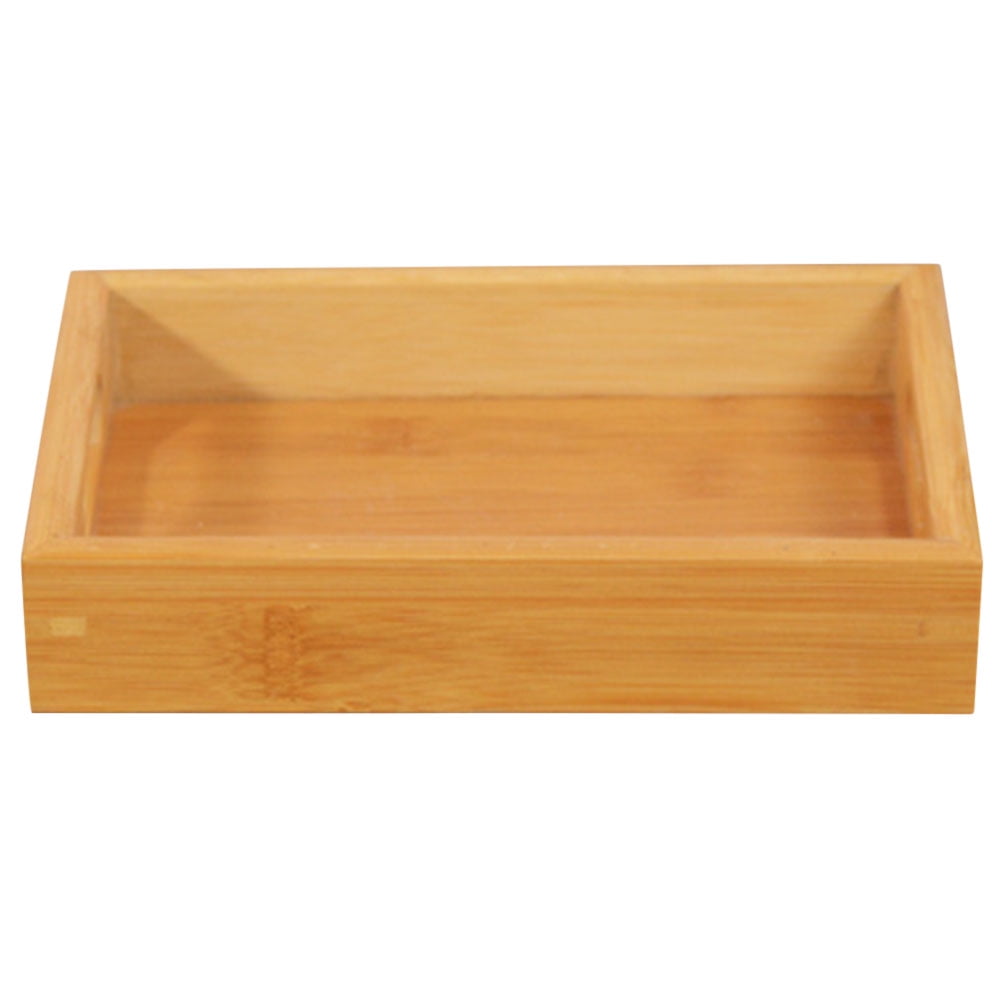 TABLZONE Beige Bamboo Serving Platter - Easy to Clean and Decorative ...