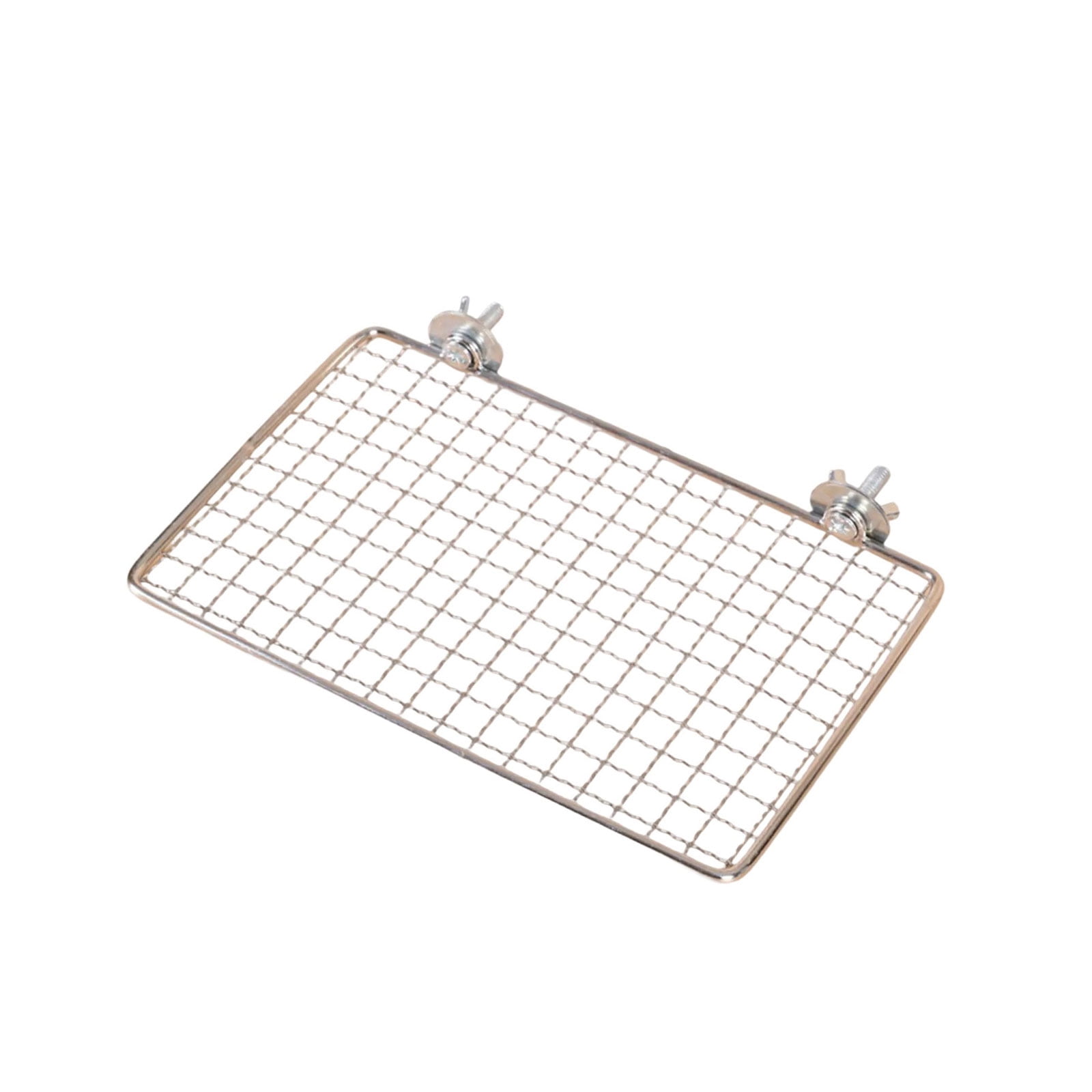 Rectangular Bird Cage Shelf Stand with Stainless Steel Construction ...