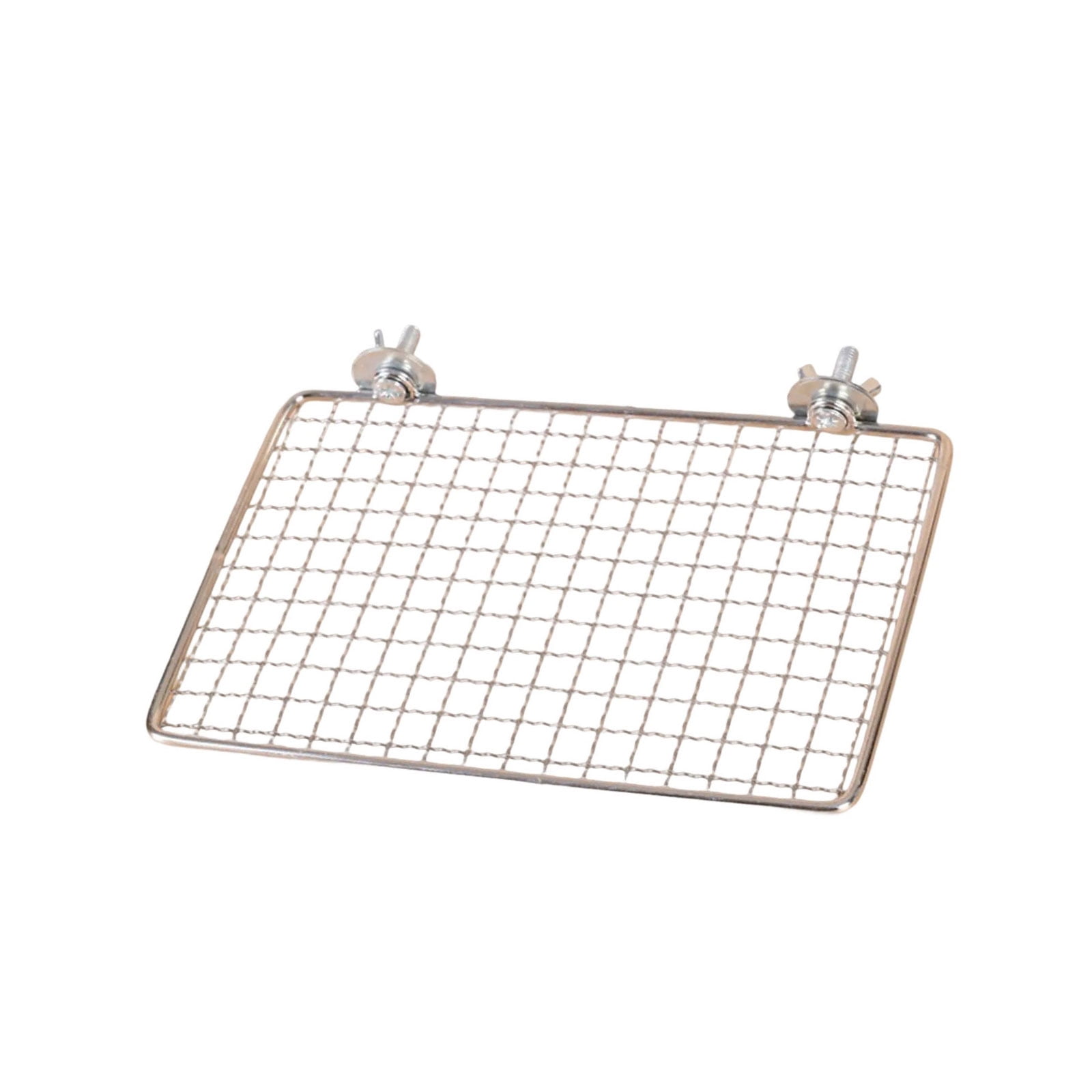 Rectangular Bird Cage Shelf Stand with Stainless Steel Construction ...
