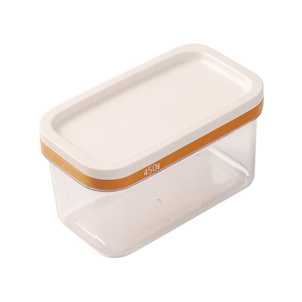 Rectangular Butter Dish with Cutter, Butter Keeper Storage Box ...