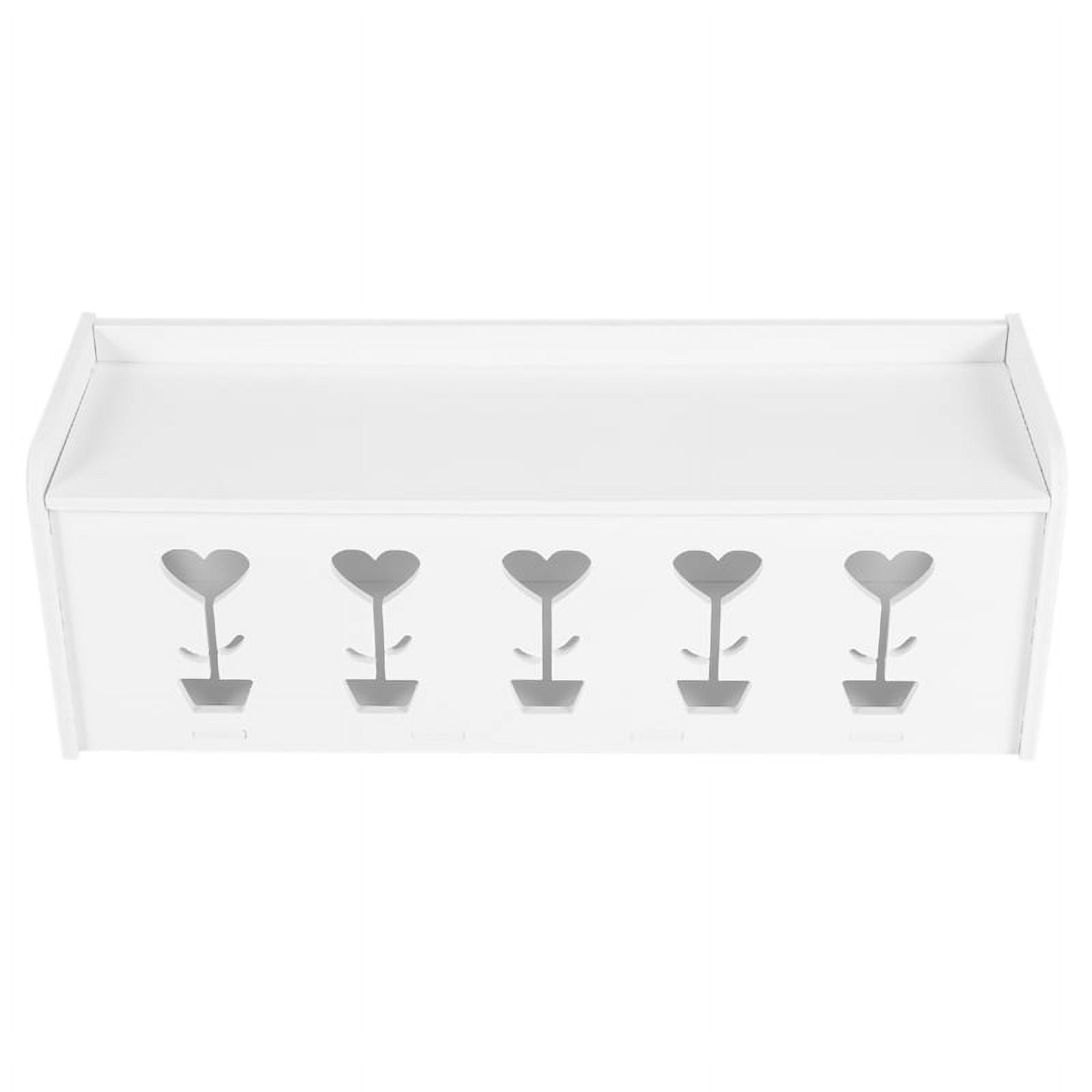 Rectangular Cable Storage Box Wire Management Socket Strip Cord Storage ...