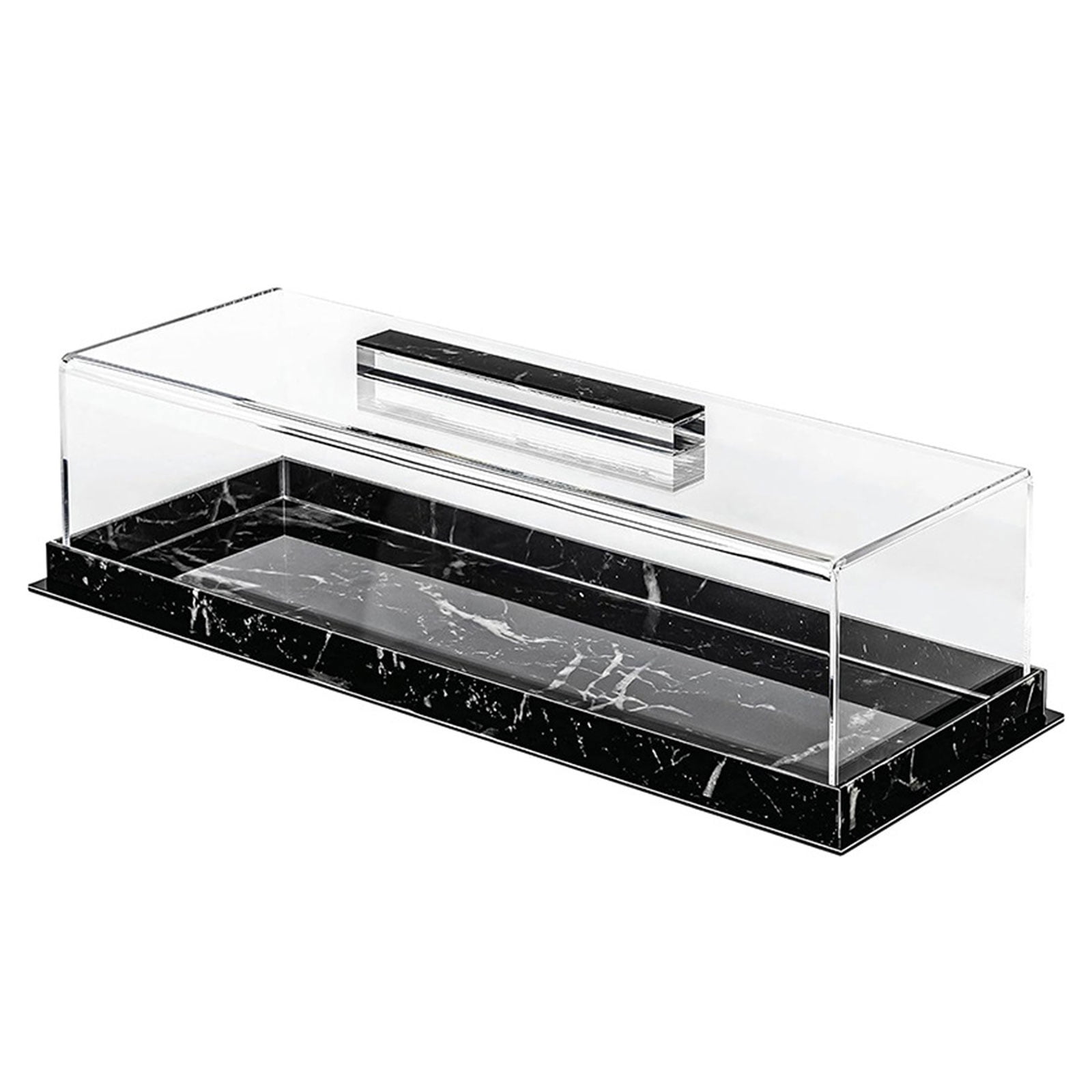 Rectangular Cake Display Box with Clear Lid Acrylic Cake Box Cake ...