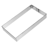 Round Cake Ring, 2Pcs Stainless Steel Mousse Layered Cake Mold Baking ...