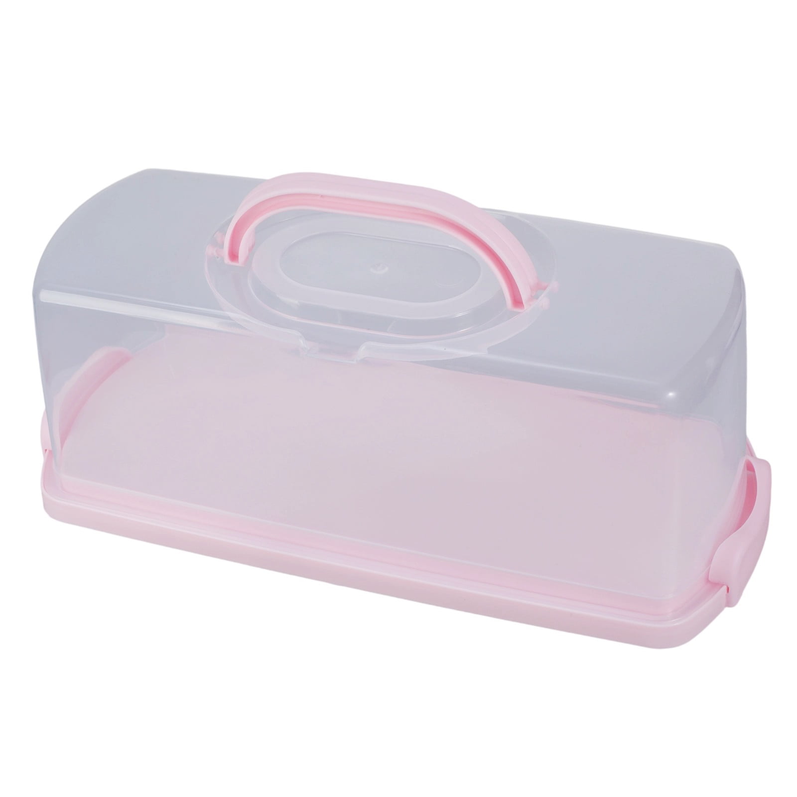 Rectangular Cake Slices Organiser Transparency Bread Holder With ...