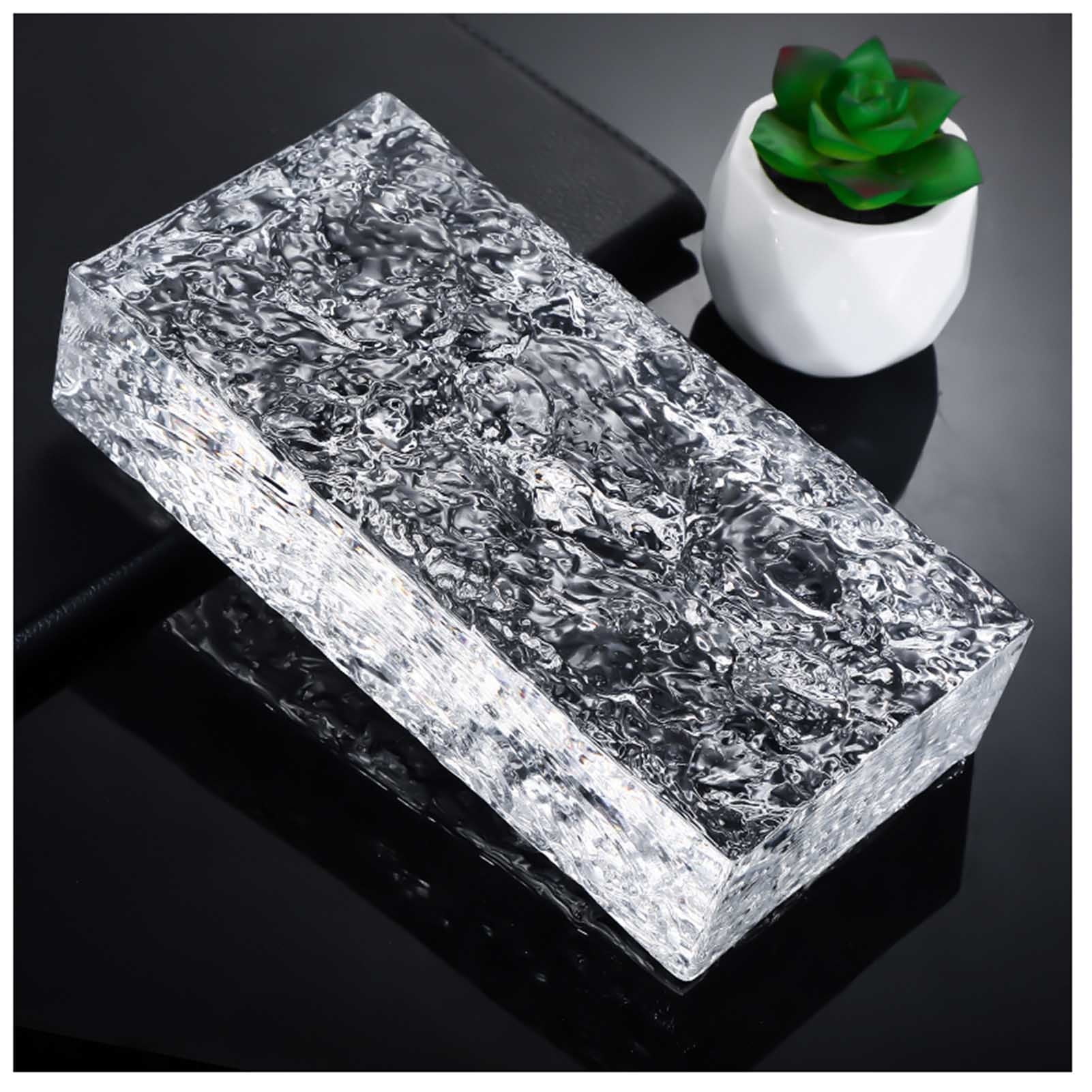 Rectangular Clear Glass Bricks, Solid Glass Bricks,Sound Insulation ...