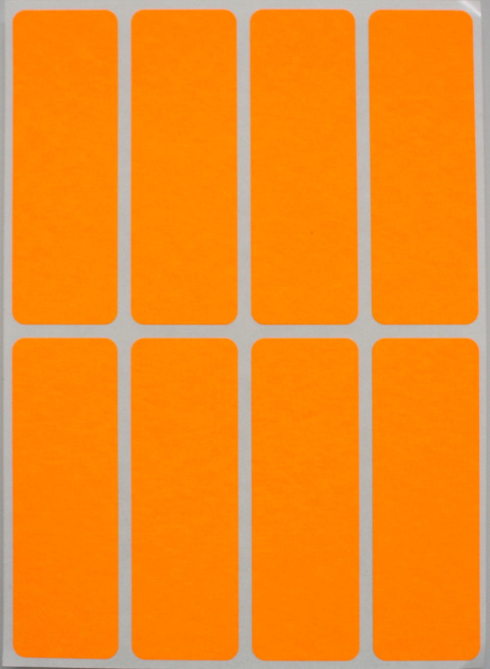 Rectangular Color coding labels 3 x 1 inches, Rectangle label in Neon ...