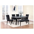 Rectangular Dining Table | Casual Dining in Room | Rubberwood Main Material & Solid - Back ...