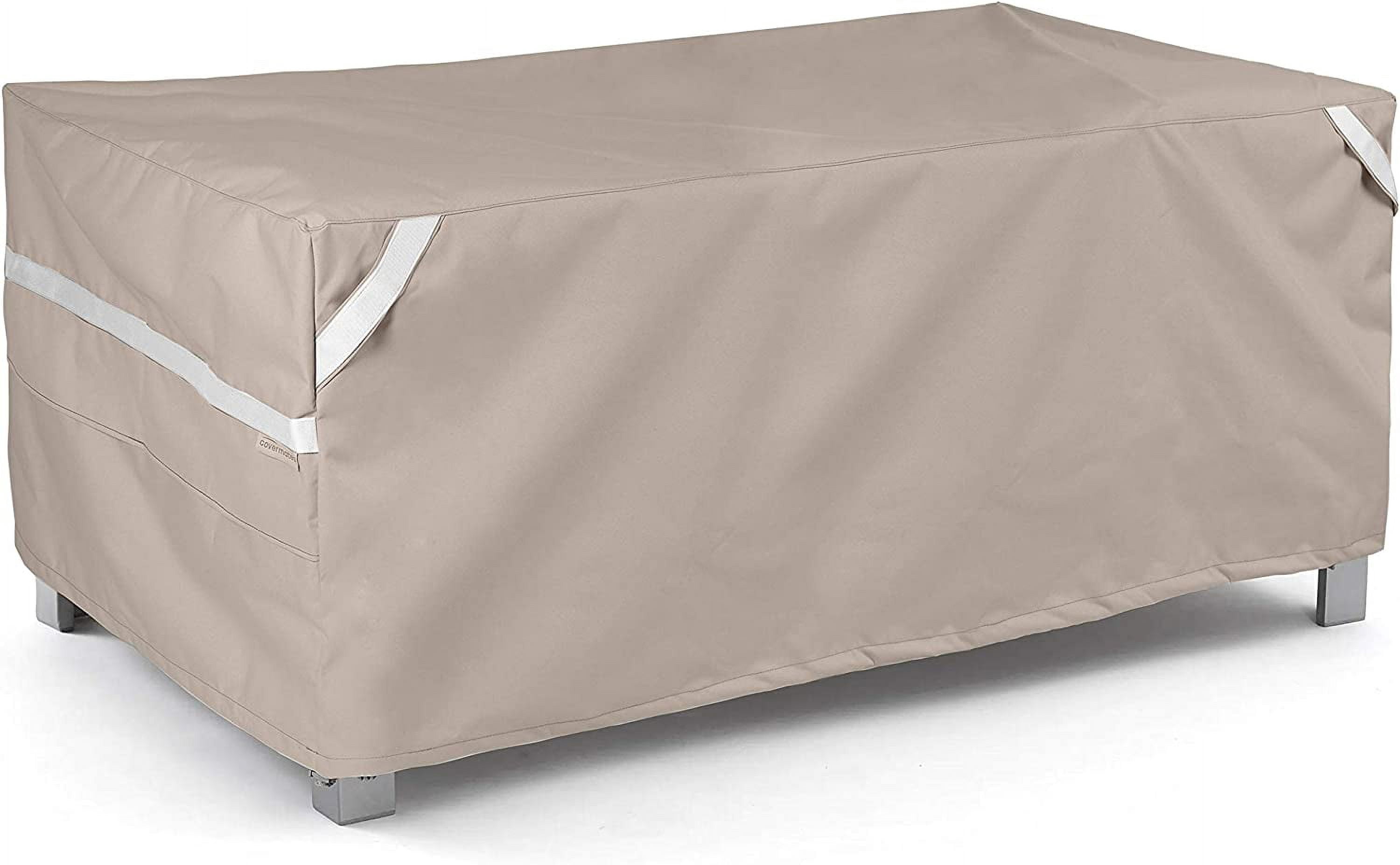 Rectangular Dining Table/Chair Set Cover - Premium Polyester, Weather ...