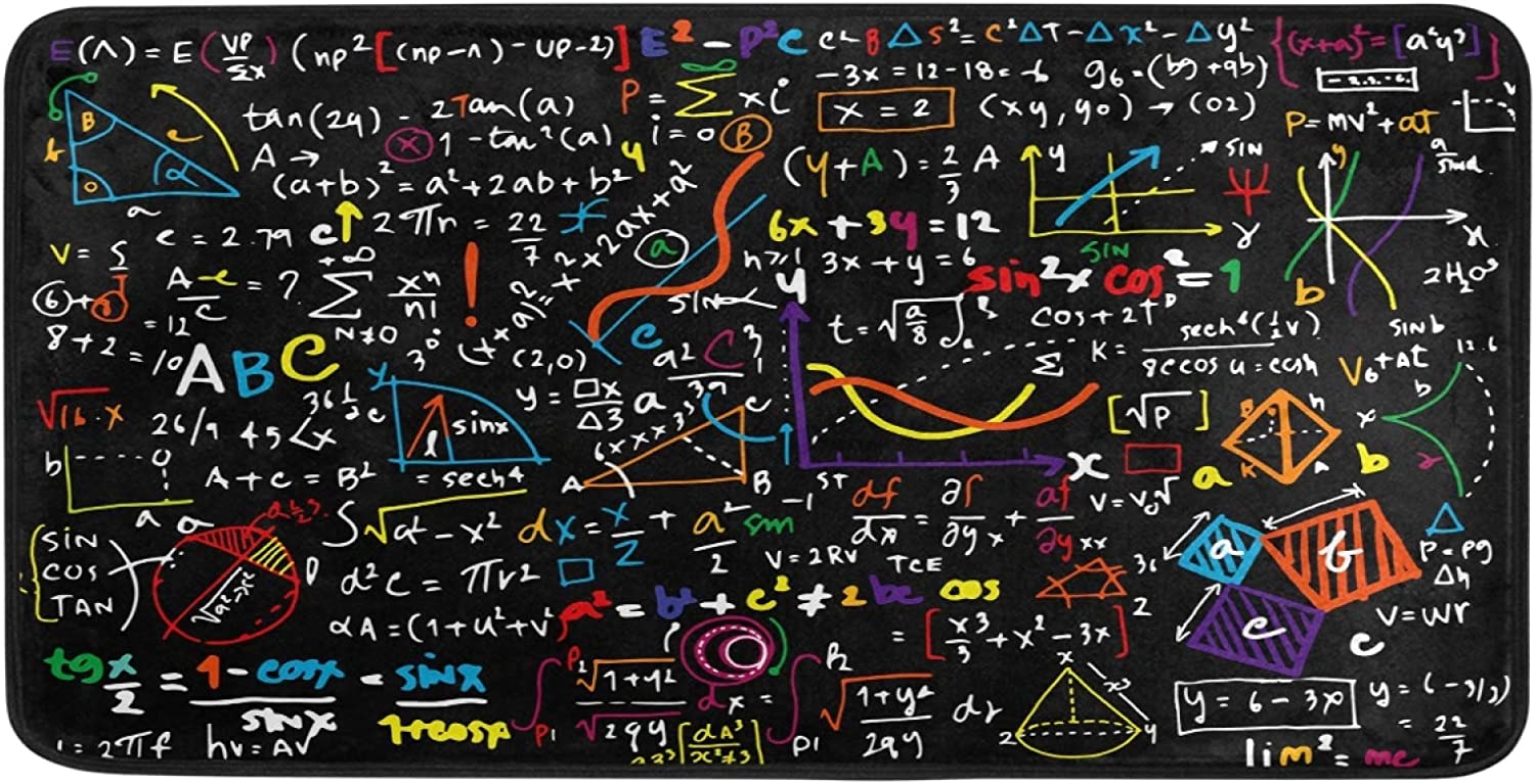 Rectangular Door Mat Math Education Geometrical Plots Formulas Entrance ...