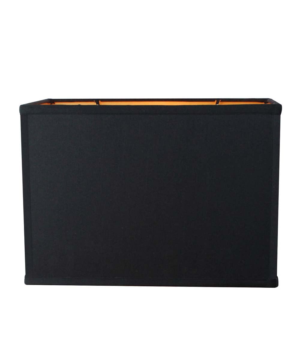 Rectangular Drum Lampshade (6.5x12) (6.5x12) x 9 Softback Black ...