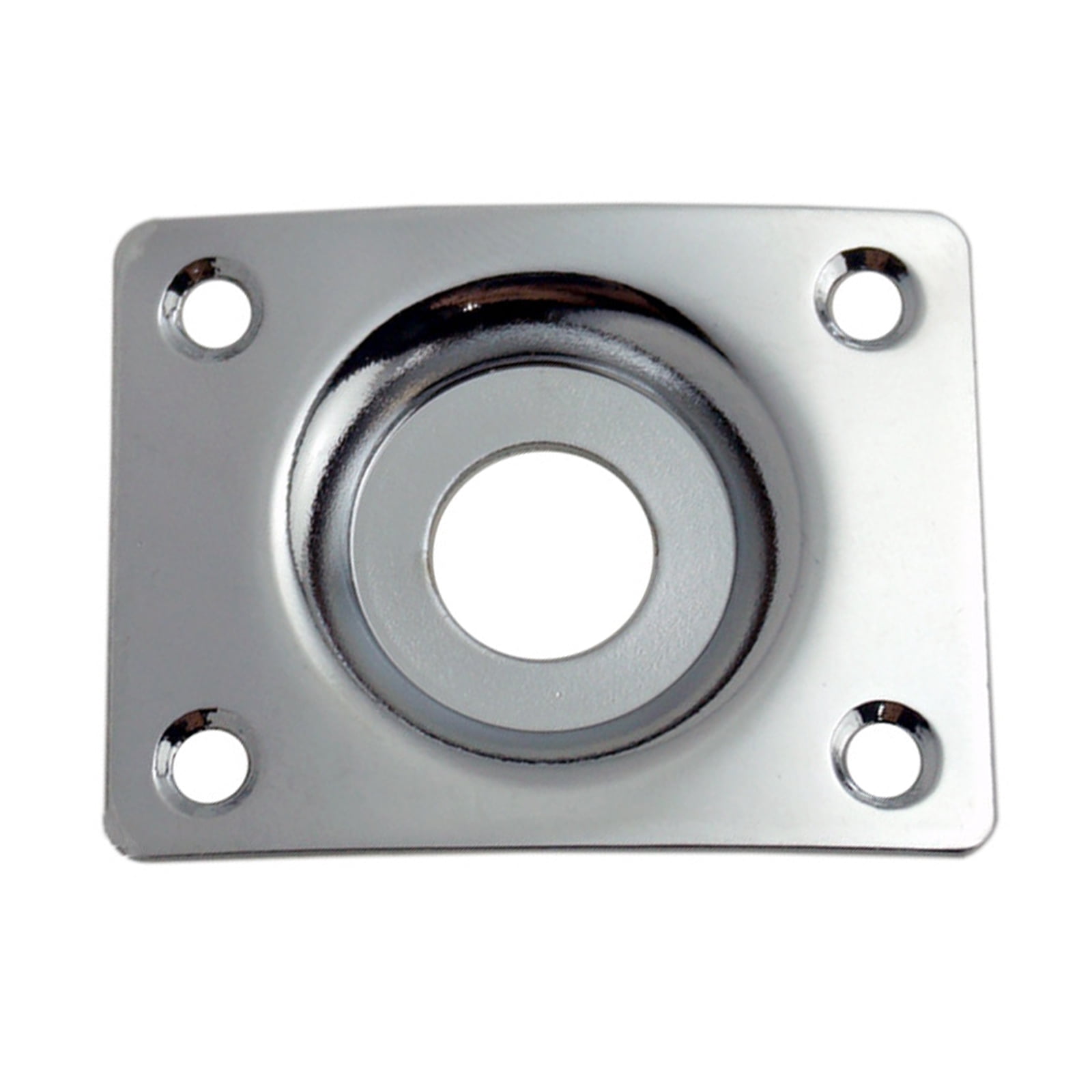 Rectangular Electric Bass Guitar Output Jack Square Plate for Les Paul ...