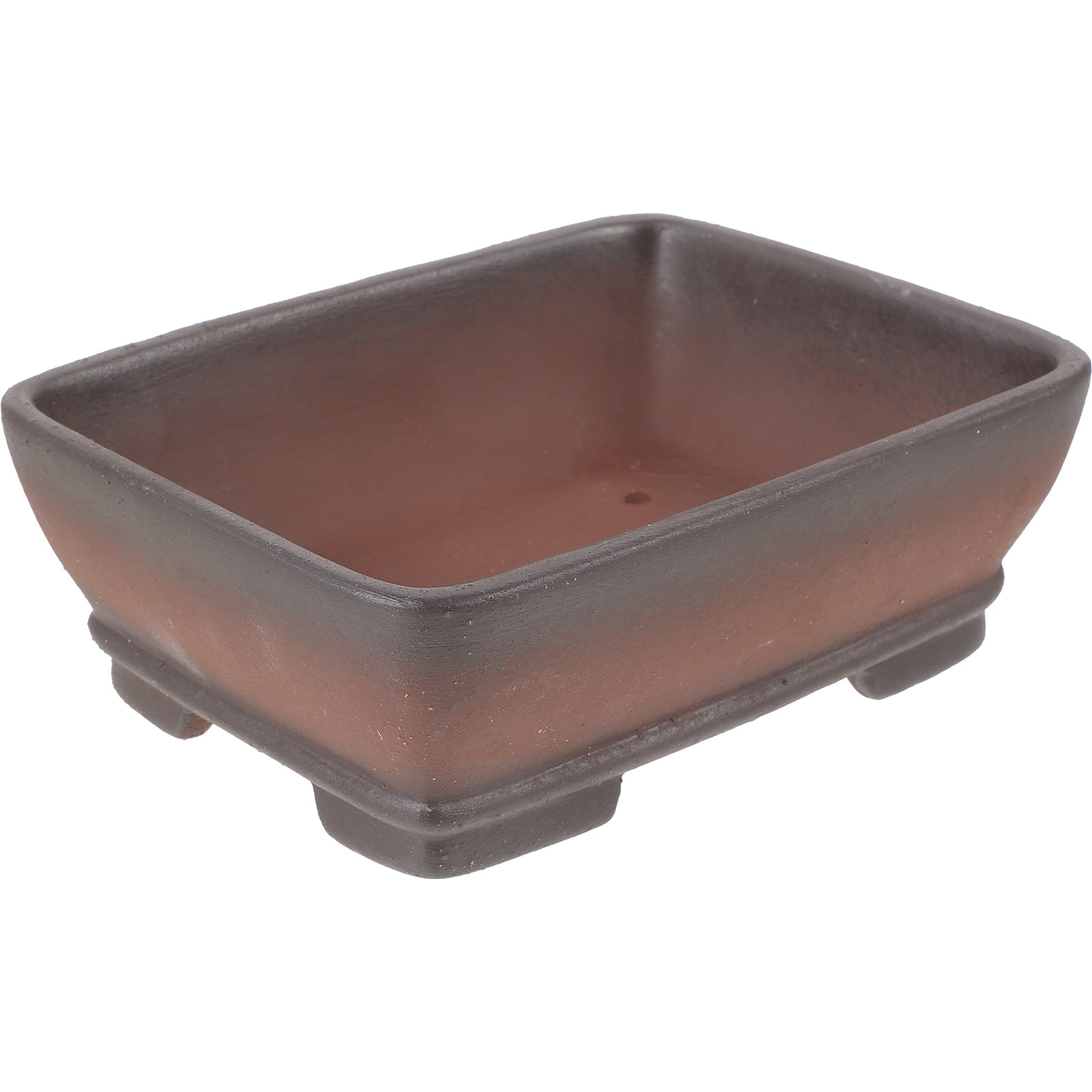 Rectangular Flowerpots Orchid for Plants Bonsai Homedecor Purple Clay ...