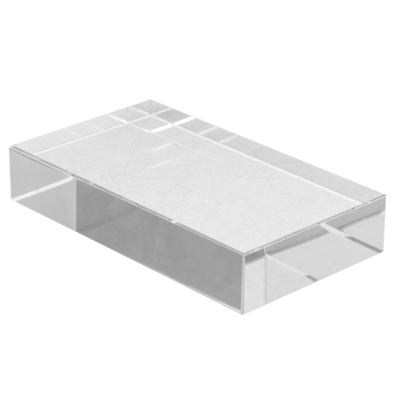 Clear Glass Rectangular Prism for Physics and Photography Light Prism ...