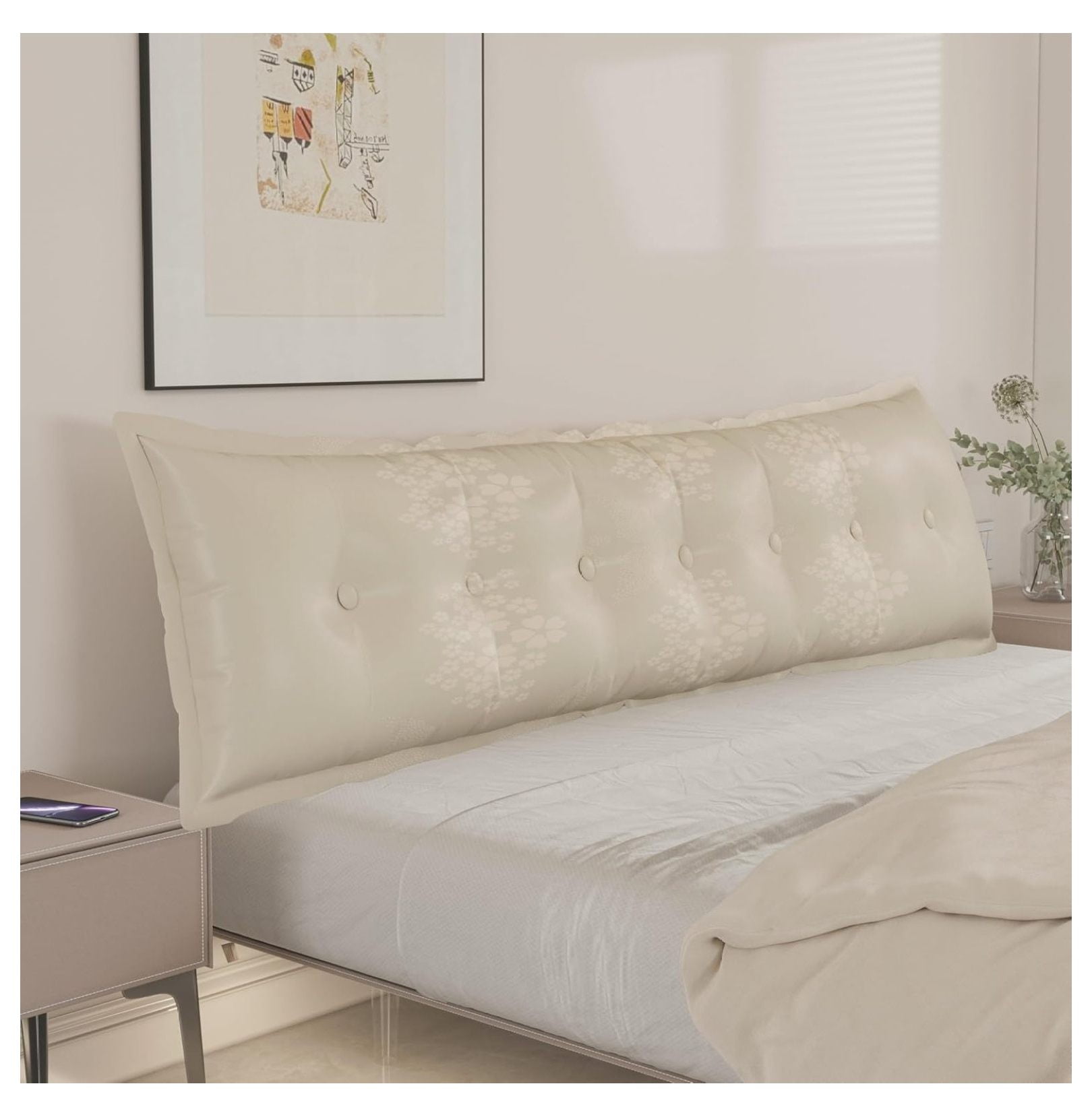 Rectangular Headboard Pillow King Bolster Pillow for Bed Pillow for ...