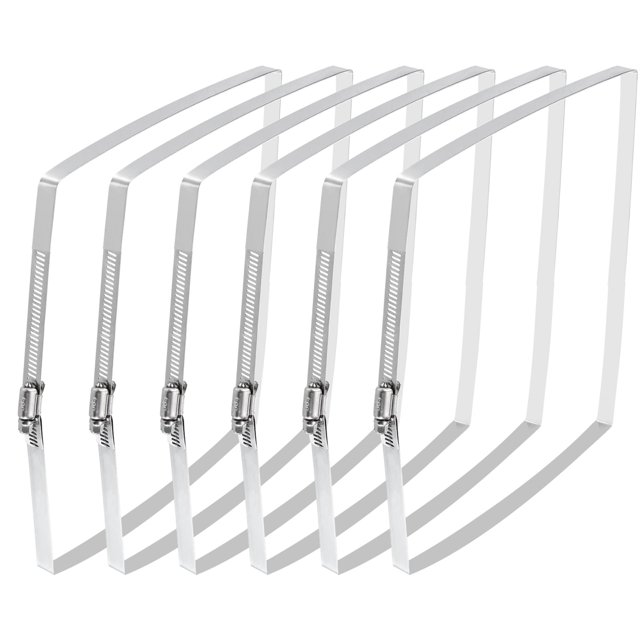Rectangular Hose Clamps, 12" x 8" 304 Stainless Steel Square Duct Pipe ...