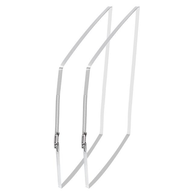 Rectangular Hose Clamps, 31" x 8" 304 Stainless Steel Square Duct Pipe ...