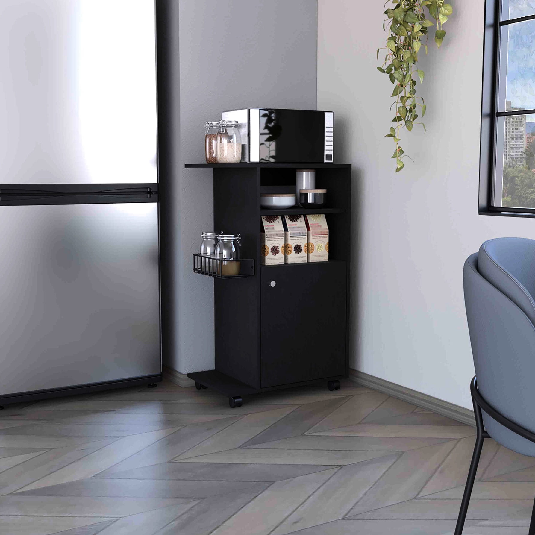 Rectangular Kitchen Cart for Countertop | Optimize Kitchen Space ...