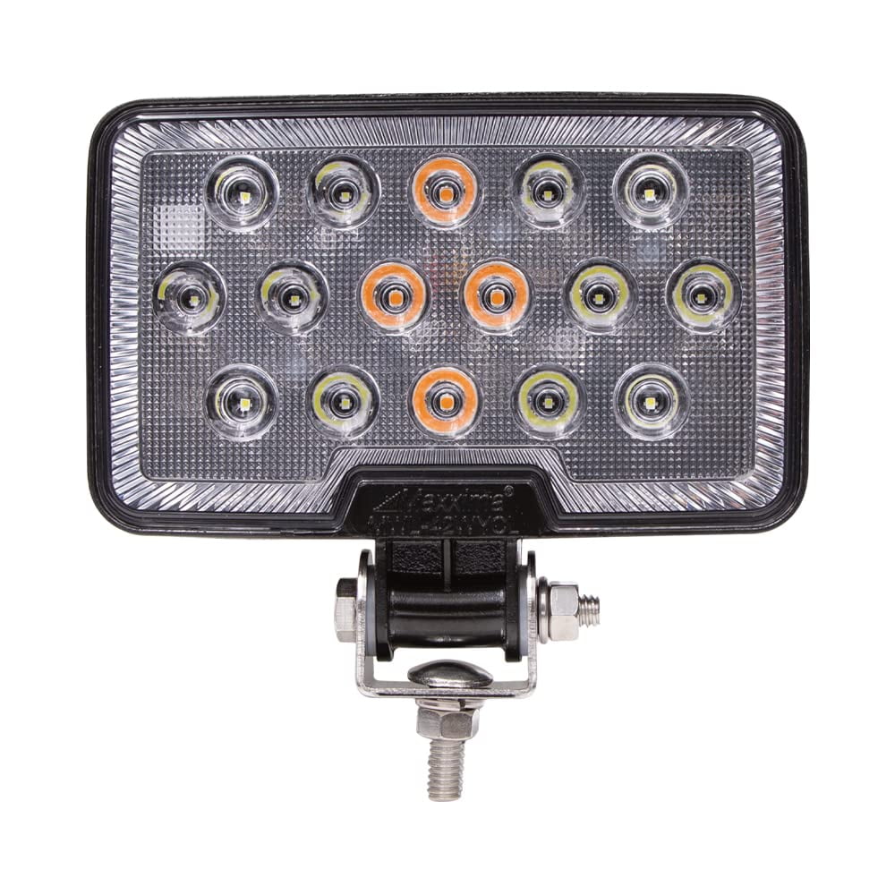 Rectangular LED Work Light CM31 2,100 Lm And Amber Class 1 Warning ...