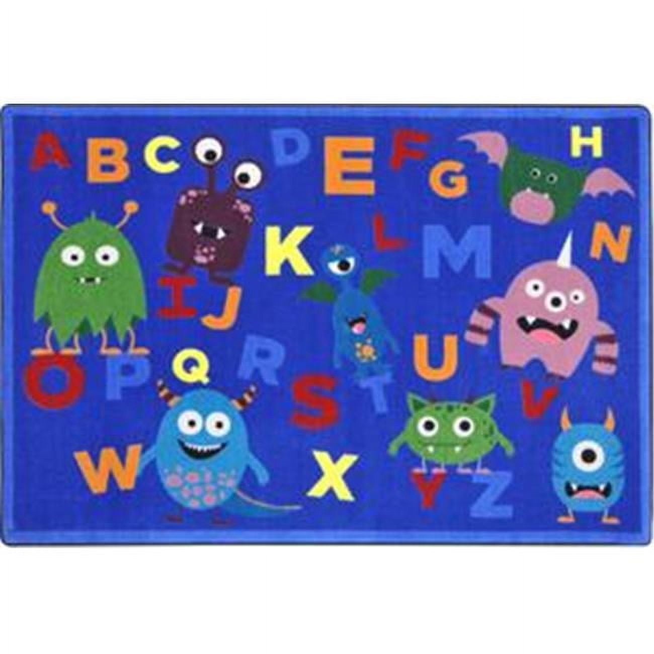 Rectangular Monster Mash Rug - 5 Ft. 4 in. x 7 Ft. 8 in. - Walmart.com