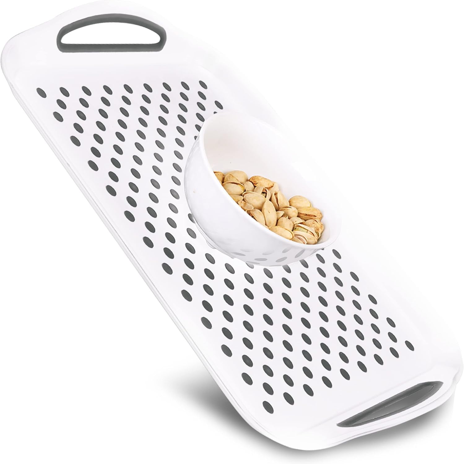 Rectangular Non Slip Serving Tray with Handles That are Easy to Grip ...