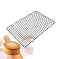 Rectangular Nonstick Baking Cooling Rack for Cakes Bread Oven Safe ...